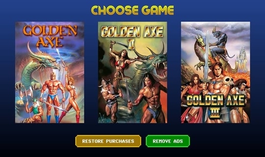 “Golden Axe Classic” agora inclui toda a trilogia gratutiamente nos ...
