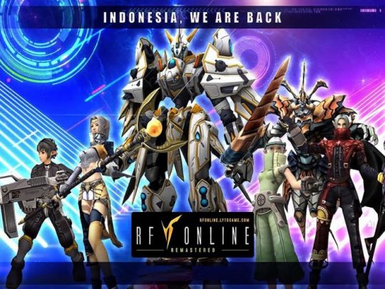 RF Online Remastered, MMORPG futurista clássico, é lançado na Indonésia ...