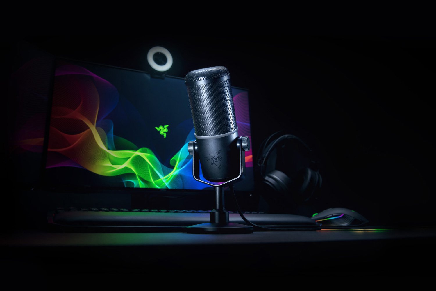 Alô Youtubers e Streamers! Um excelente microfone da Razer está com ...