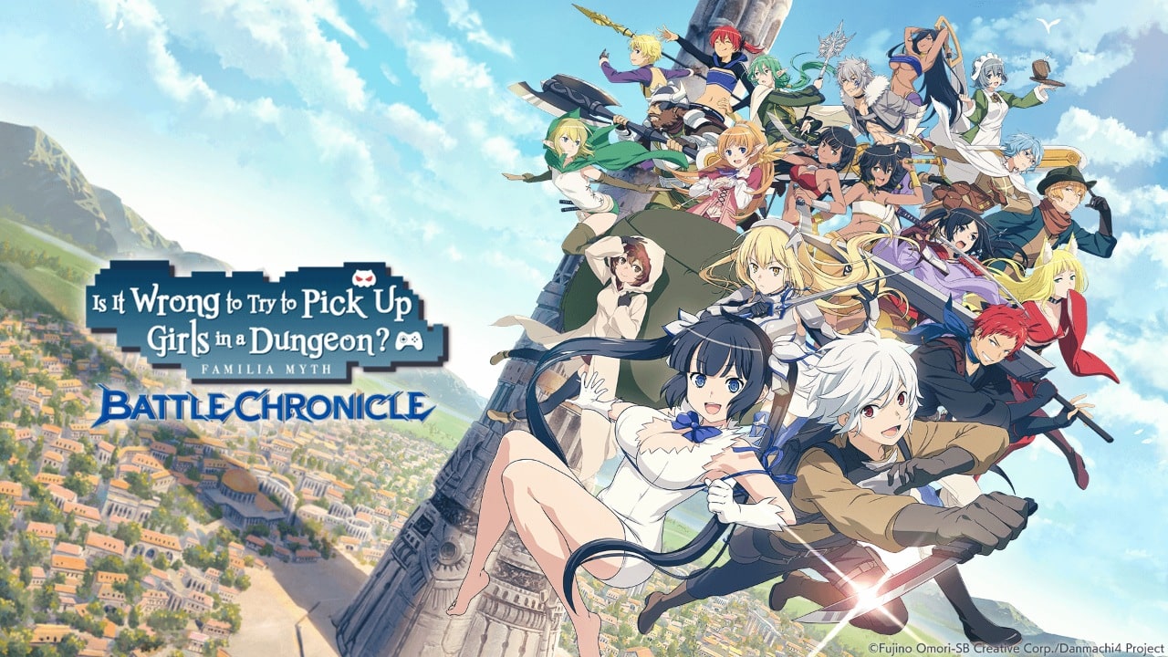 Não é MMO: ARPG Free-To-Play 'Is It Wrong to Try to Pick Up Girls in a Dungeon? Familia Myth ...