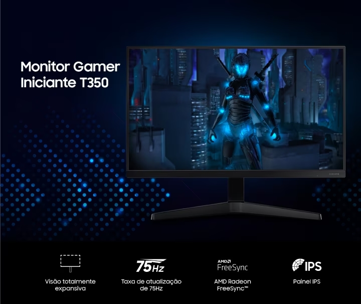 Oferta imperdível! Conheça o Monitor Gamer Samsung T350, agora ...
