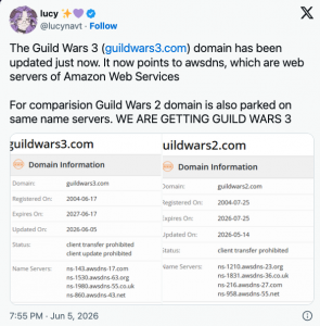 (Confirmado) Rumores sobre Guild Wars 3 ganham força após atualização ...